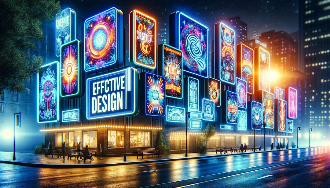 Diseño efectivo de rótulos luminosos